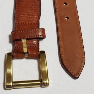 Hemisphere | Accessories | Vintage Italy Brown Leather Belt | Poshmark